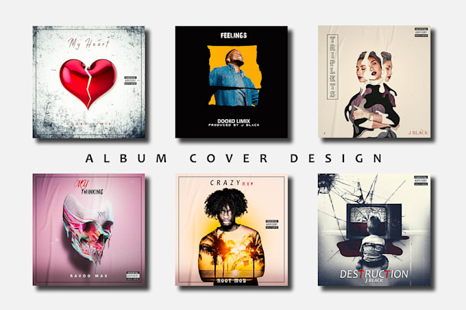 Design album or single cover art by Sheenxx1 | Fiverr