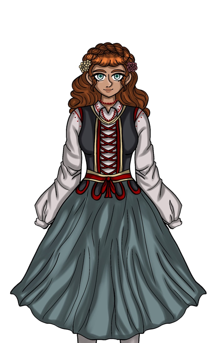 Do sprites for visual novels and oc artwork by Cheezycruckles | Fiverr