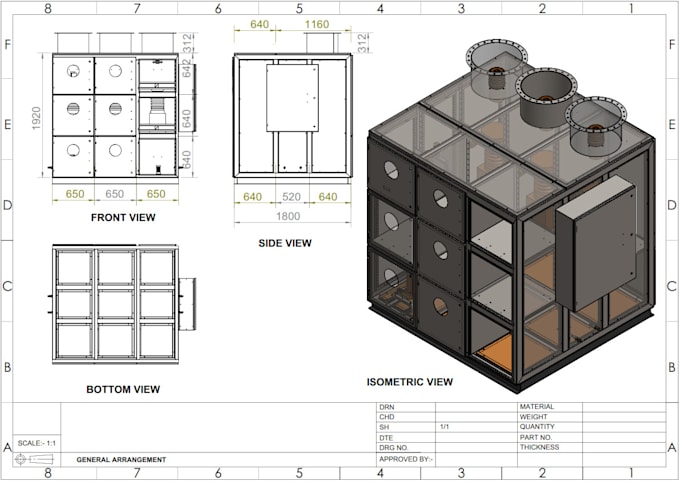 Design all type of machine and make production file by Shams7jmi | Fiverr