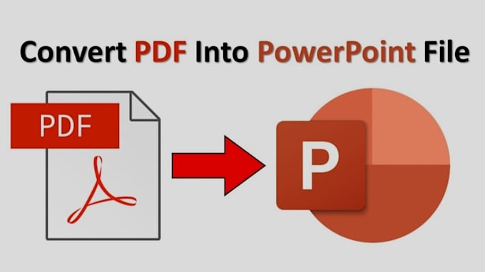 Convert pdf to powerpoint template ppt or pptx format by Usman5820 | Fiverr