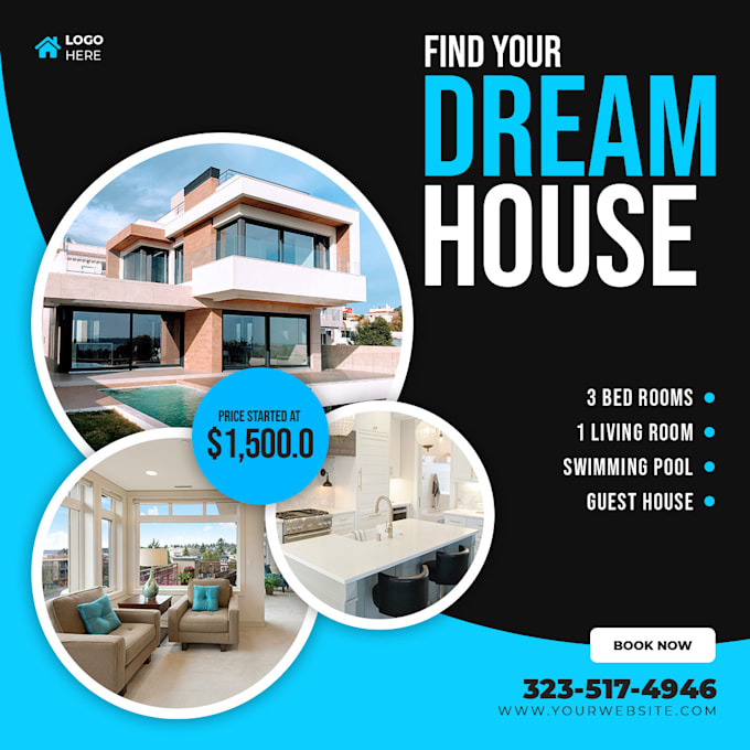 Design professional real estate posters, flyers and banners by ...