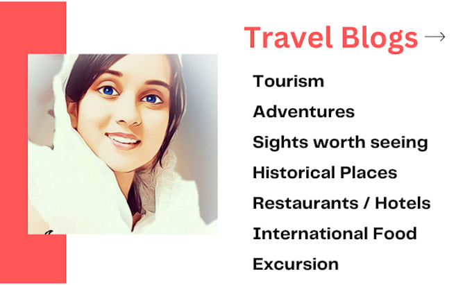 Write travel and hospitality blogs by Reemwriting | Fiverr