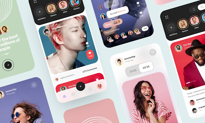 Create professional amazing mobile app ui by Tallumajeed | Fiverr