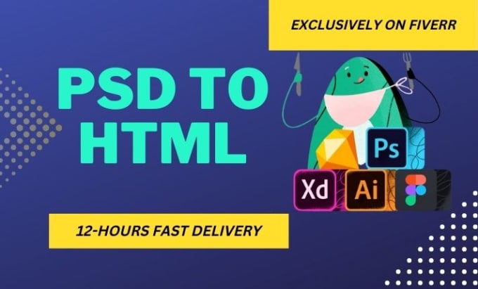 Convert psd, xd, figma, sketch to html and responsive bootstrap by ... Convert psd, xd, figma, sketch to html and responsive bootstrap by ...
