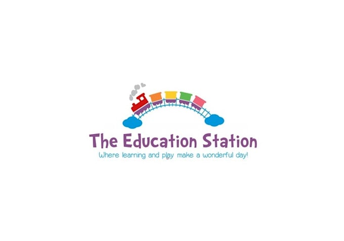 Design modern traditional nice education station logo with package by ...