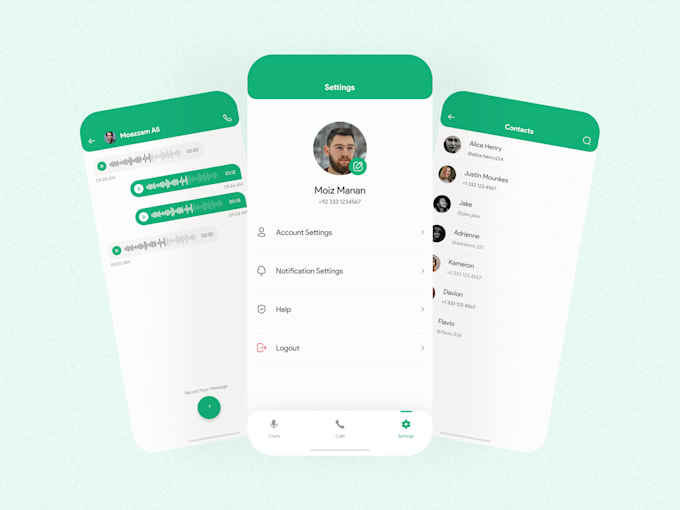 Design affordable custom mobile app ui ux screens for android and ios ...