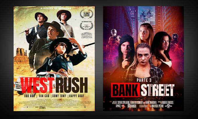 Design professional movie posters and film posters for you by Bathiyab ...