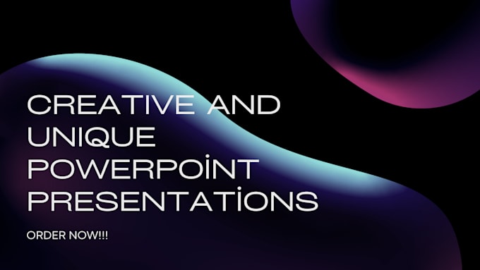 Design stunning and professional powerpoint presentation by Lackmark ...