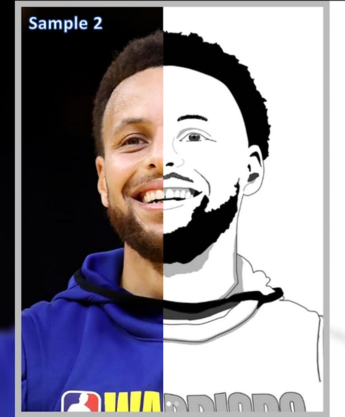 Help you to draw up vector on your own photo by Tuanditumbelaka | Fiverr