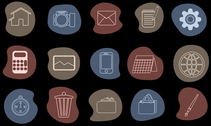 Create amazing icons of any style that you want by Ethanckh | Fiverr