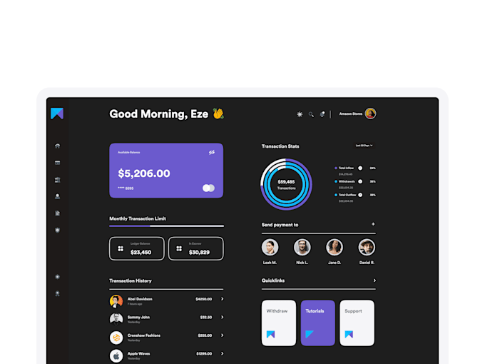 Do react js and tailwind css development for fast, responsive web applications by Eze_trust | Fiverr