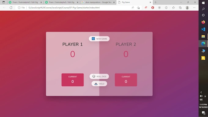 Create Your Javascript Html And Css Script By Foxtrotalpha5 Fiverr