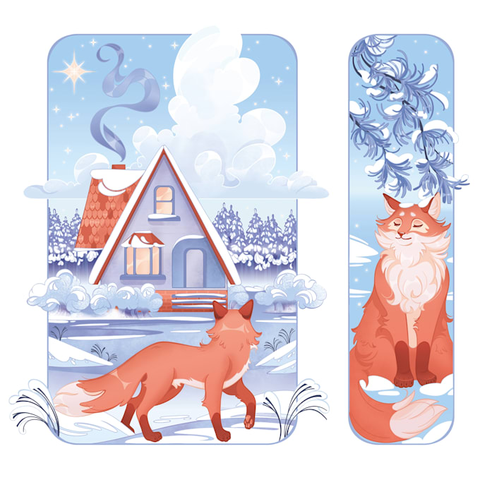 Draw wonderful illustrations for books and stories by Nao808 | Fiverr