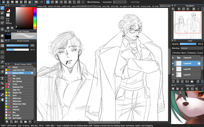 Design vtuber concept for you by Monovchi | Fiverr