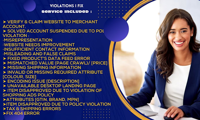 Fix google merchant center suspension, misrepresentation, and claim ...