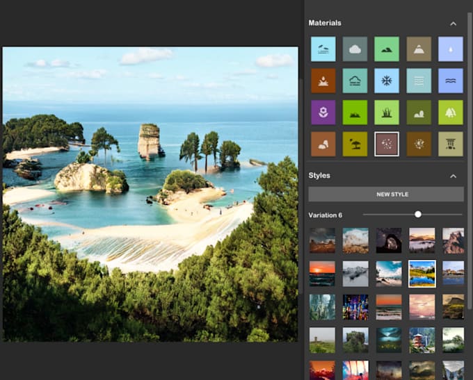 Create an epic and realistic landscape with nvidia canvas for you by ...