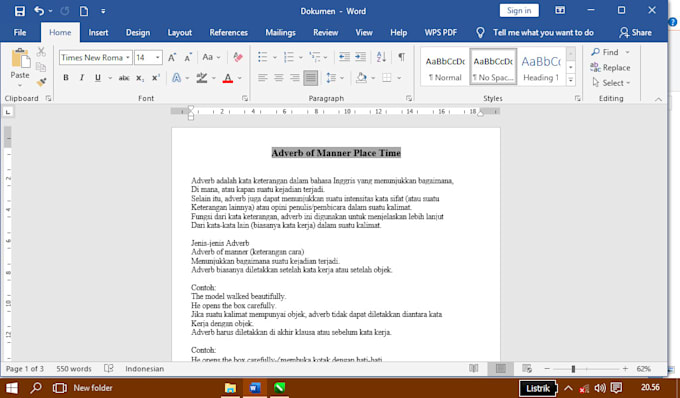 Create,edit,format, design,and type documents microsoft word by Zahra1 ...