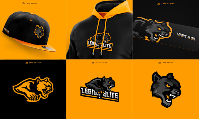 Make a completely professional and clean mascot logo design by ...
