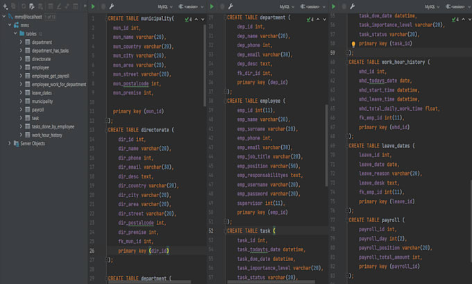 Build your database with sql and write special queries by Mechmet_c ...