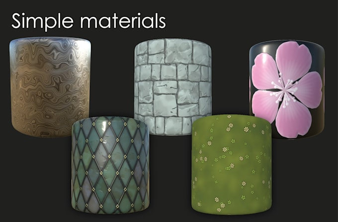 Create textures for materials with substance designer by Manonchaumette ...