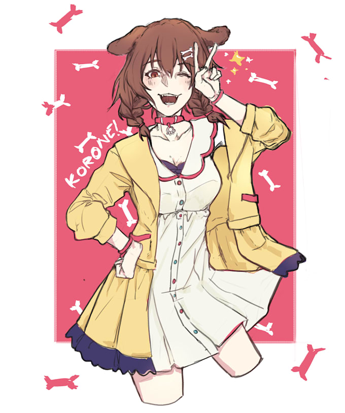 Draw any of your oc dnd xiv furry custom fanart characters by ...