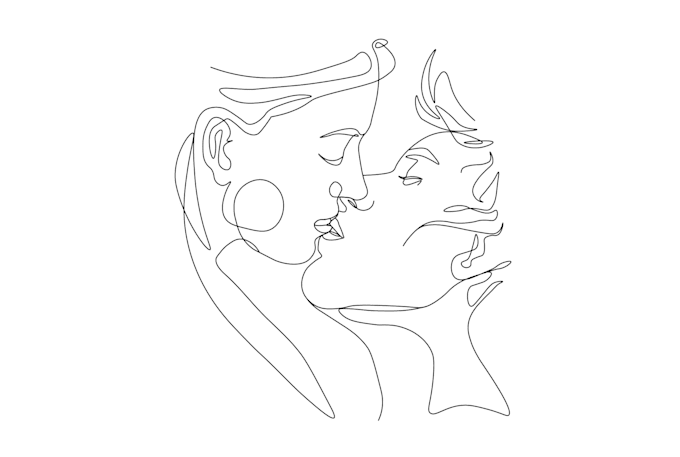 Draw one continuous line art,minimalist line art,vector art ...