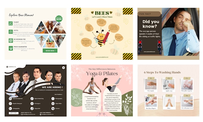 Design creative, engaging infographics by Plinkdigital | Fiverr