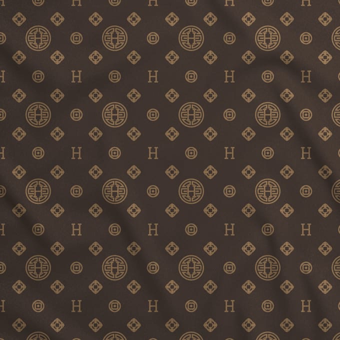 Design a unique seamless monogram and ambigram, fashion pattern by ...