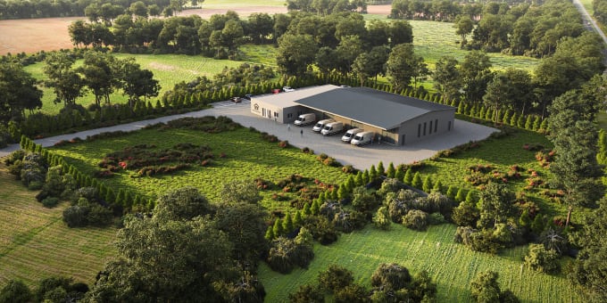 Create high quality aerial bird view 3d renderings archviz by Vvfy ...