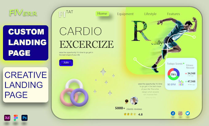 Do responsive website and landing page ui ux design for mac, windows or ...