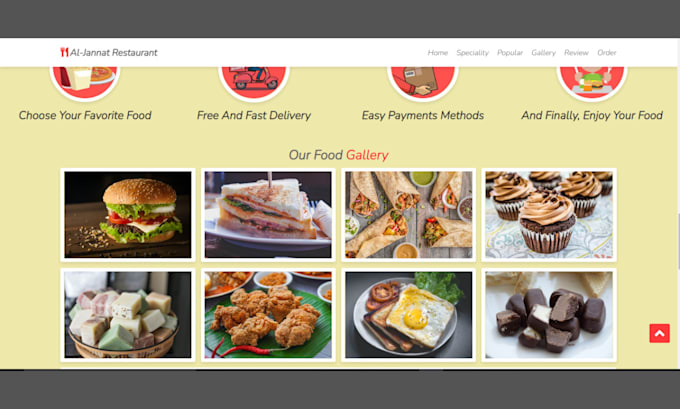 Develop modern website using html and css by Bilal313khadi | Fiverr
