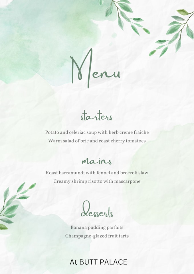 Design a professional food menu restaurant menu or price list by Haseeb ...