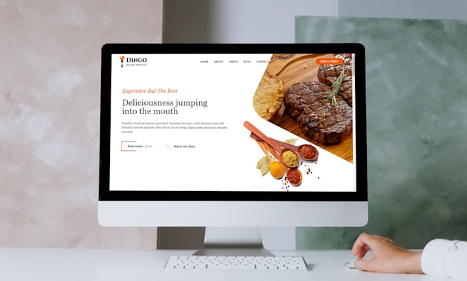 Do Creative Front End Web Design In Html5 Css3 Javascript Bootstrap