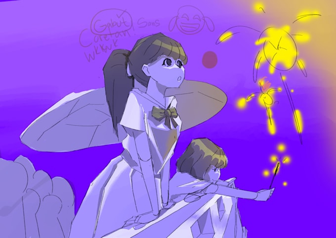 Draw full body coloured by Zenonite | Fiverr