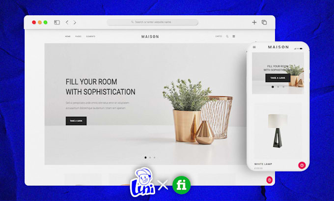 Create a modern and dynamic website by Lunipsd | Fiverr