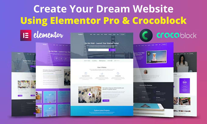 Build wordpress website with elementor pro and crocoblock by Programmer ...
