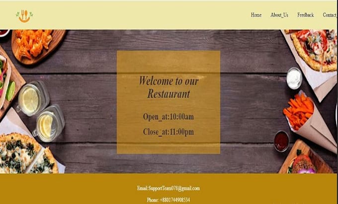 Create your website fronted page by using html and css by ... Create your website fronted page by using html and css by ...