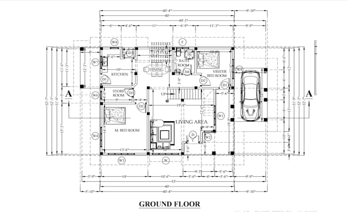 Draw 2d details drawing in auto cad floor plans, elevations, sections more by Chamli69 | Fiverr
