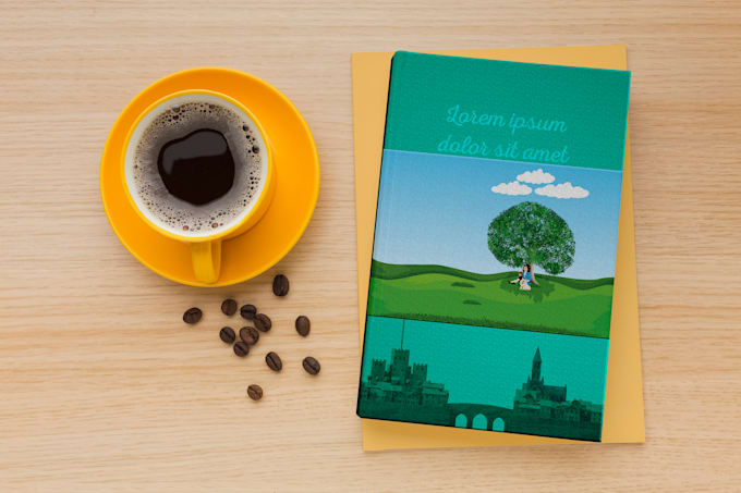 Draw any kind of front cover by using illustration by Mubashwer | Fiverr