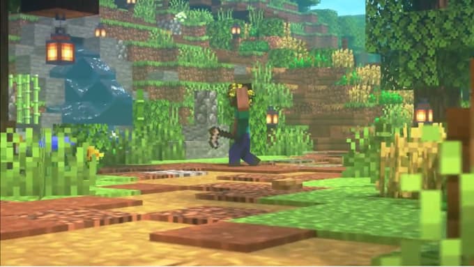 Make minecraft 3d animation minecraft animation minecraft intro by ...