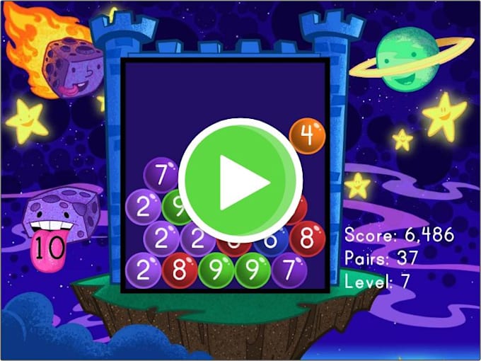 Quiz game for educational unity game 2d ui ux game asset design by ...