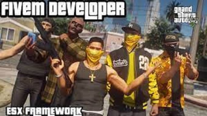 Create, fix fivem script, fivem developer, server, fivem custom script ...
