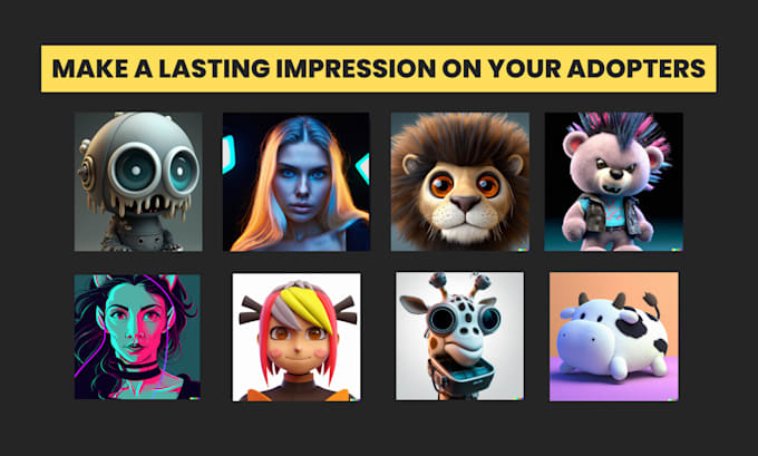 Build your unique nft 3d avatar collection by Datartisan | Fiverr