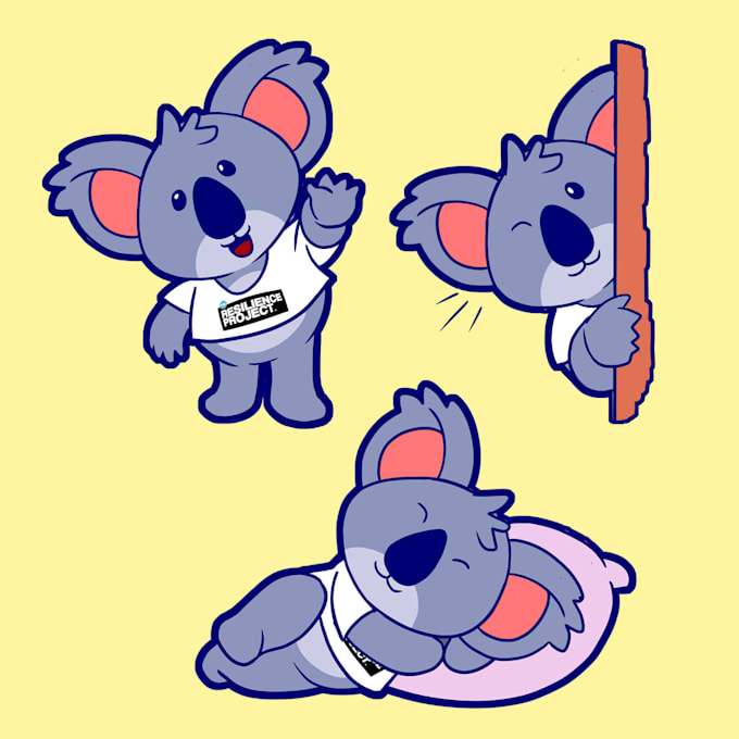 Draw cartoon characters or mascot illustrations in unique style by ...