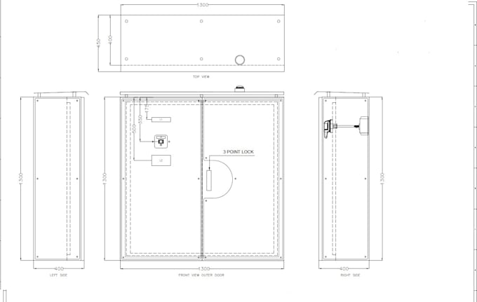 Draw all type of panel drawings by Jagengg | Fiverr