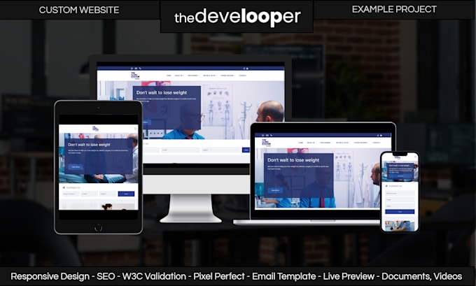 Convert your template into a business website by Thedevelooper | Fiverr