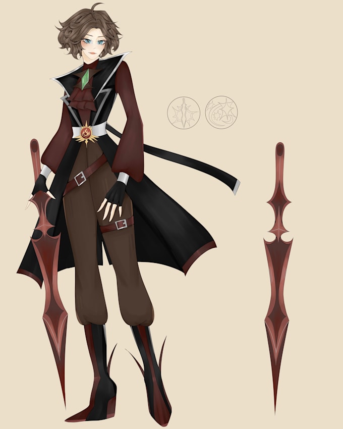 Design your character or create your oc by Katafumo | Fiverr