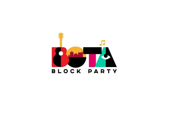 Design creative block party logo by Denaw_glover | Fiverr