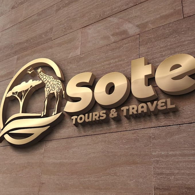 Design custom 3d logo for your business by Skilled621 | Fiverr