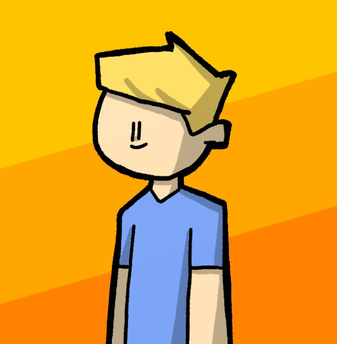 Draw A Cartoony Profile Picture Of You By Seal87 Fiverr